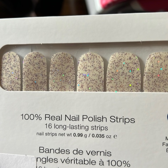 Color Street | Makeup | Retired Candied Lavender Purple Glitter With ...